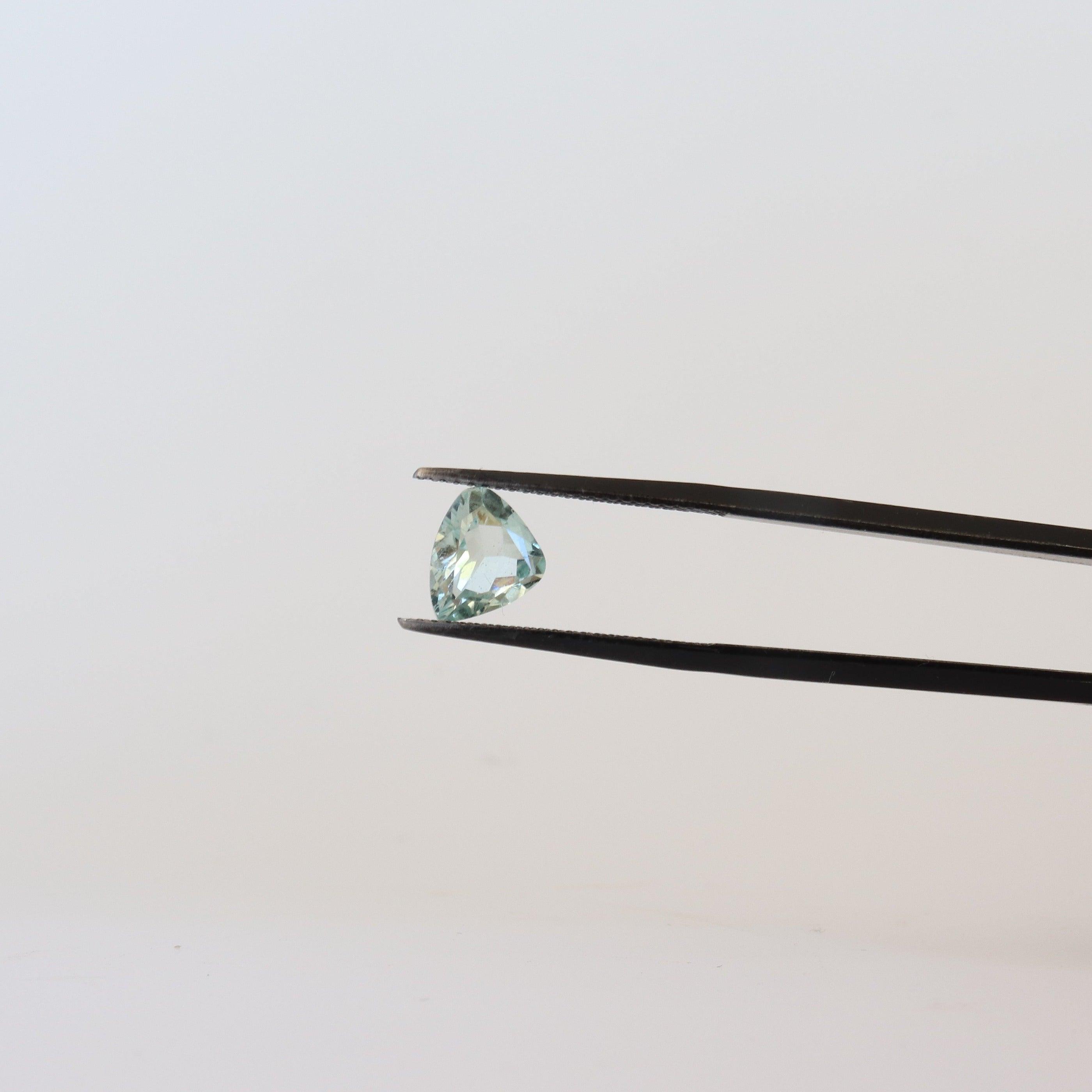 Prasiolite Quartz Stone (Trillion/Octagon)