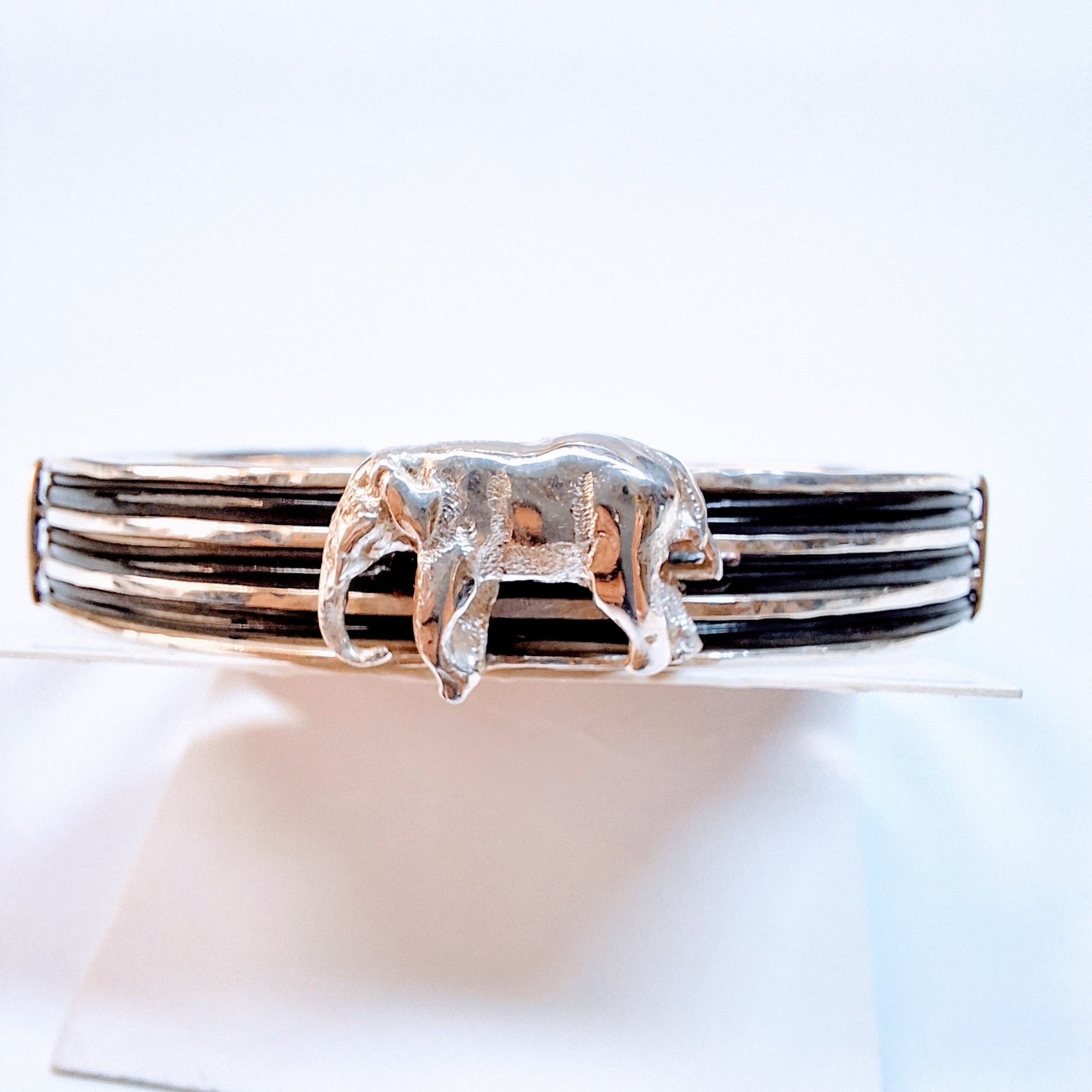 Silver Bangle with elephant hair- Cape Town| South Africa - Cape ...