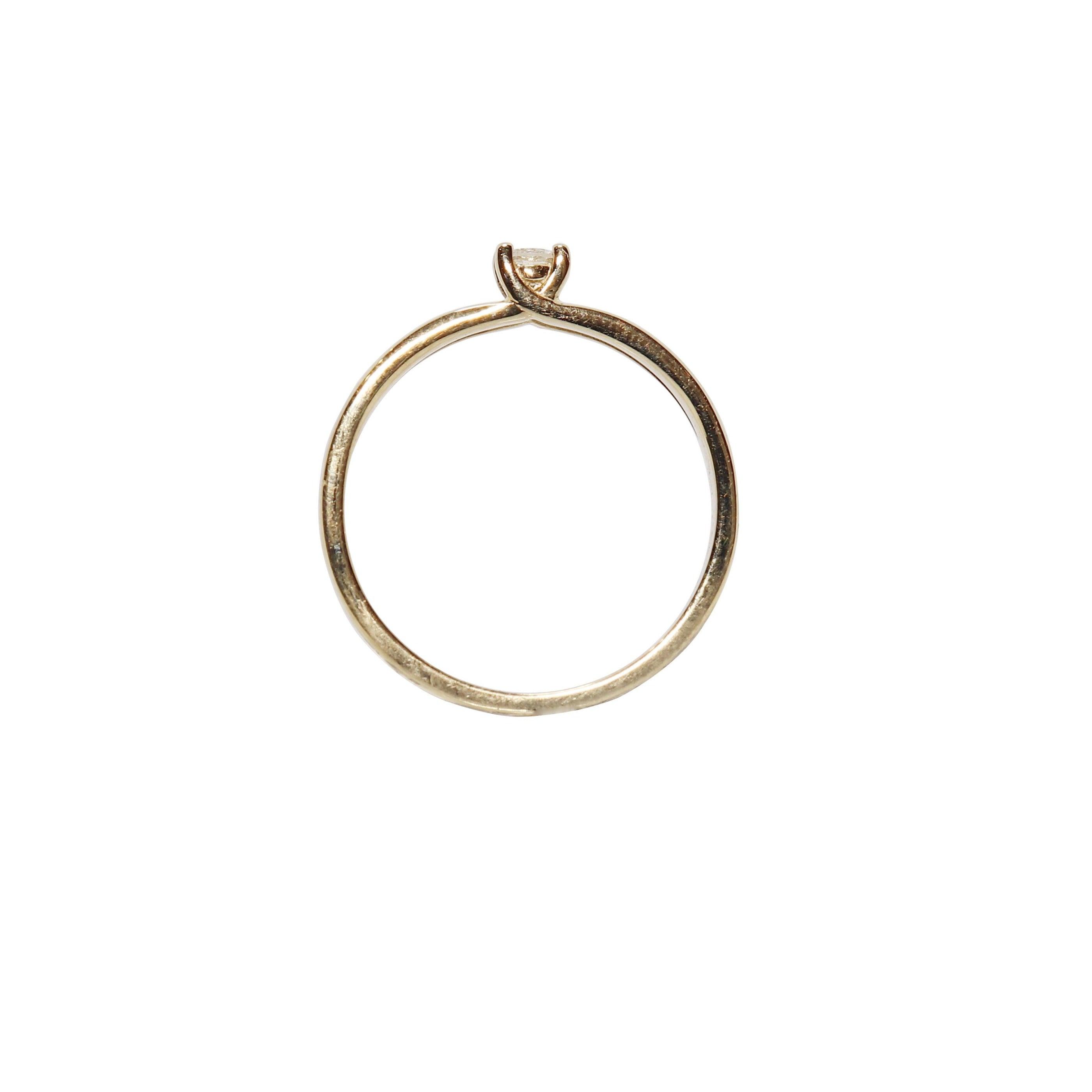Yellow Gold split-band Diamond | Cape Diamond Exchange - Cape Diamond ...