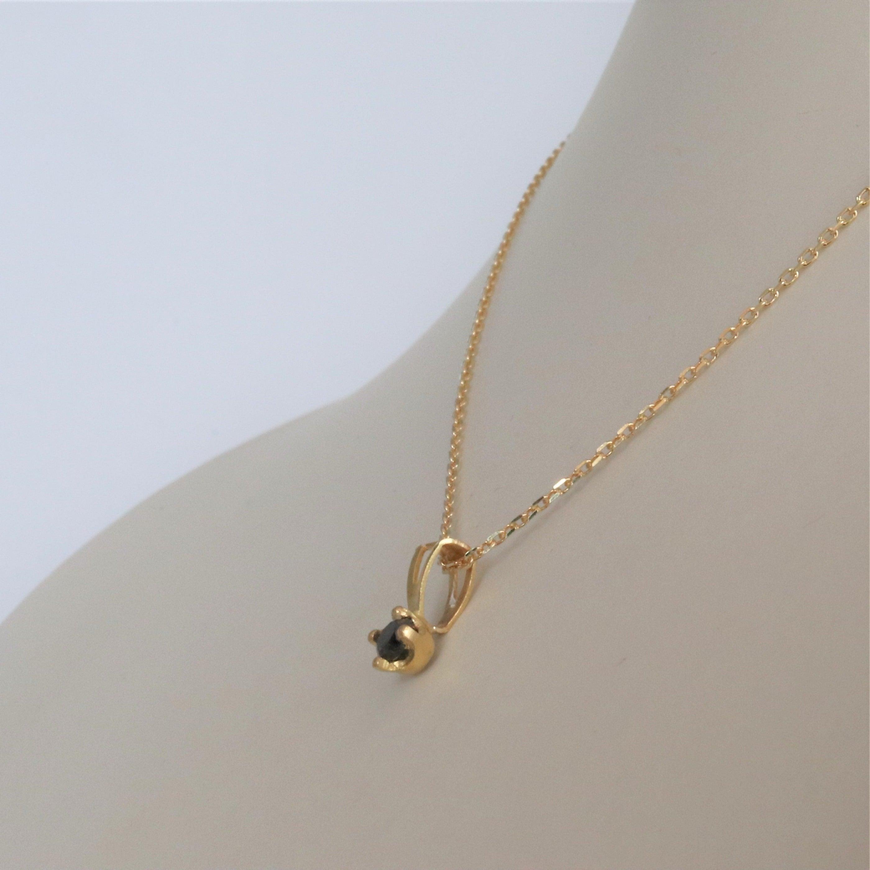 Black Diamond Yellow Gold Pendant Shop Jewelry Online - Cape Diamond ...