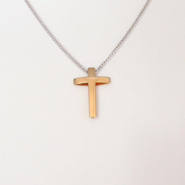 Gold Cross Split in Two Shop Jewelry Online - Cape Diamond Exchange