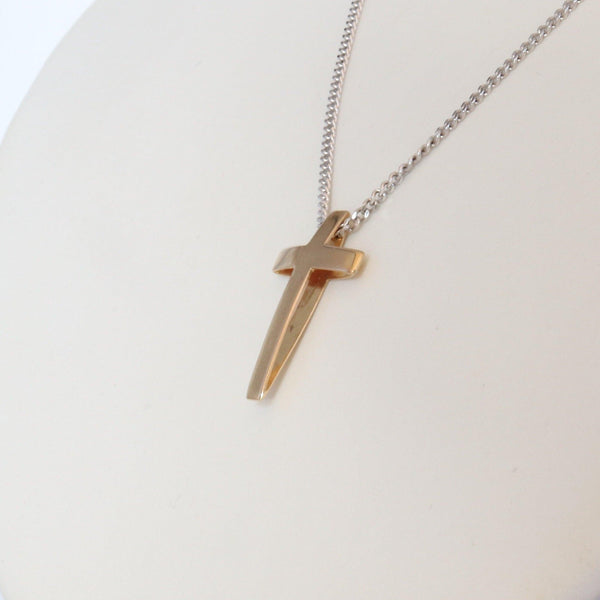Gold Cross Split in Two Shop Jewelry Online - Cape Diamond Exchange
